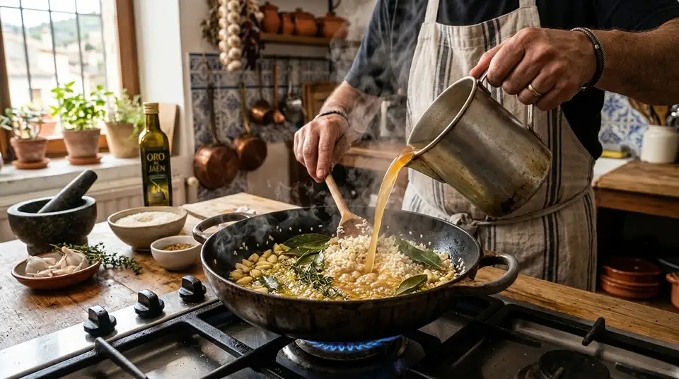 Juanjo López, um renomado chef espanhol: “O arroz branco não é feito ...