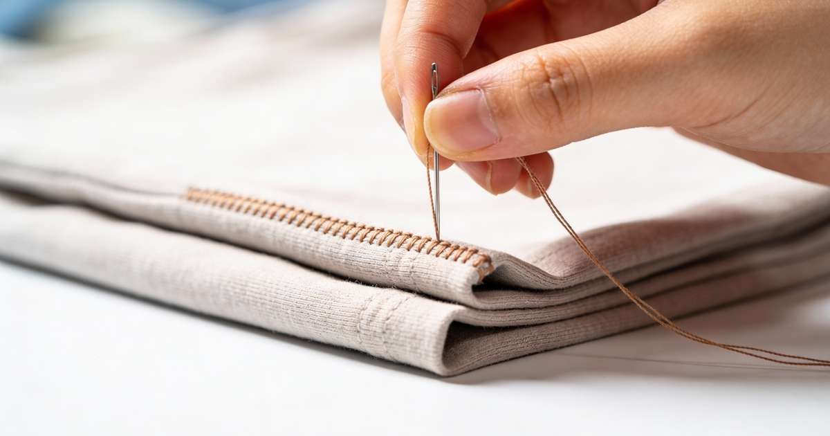 O ponto de costura que deixa qualquer roupa velha com cara de loja