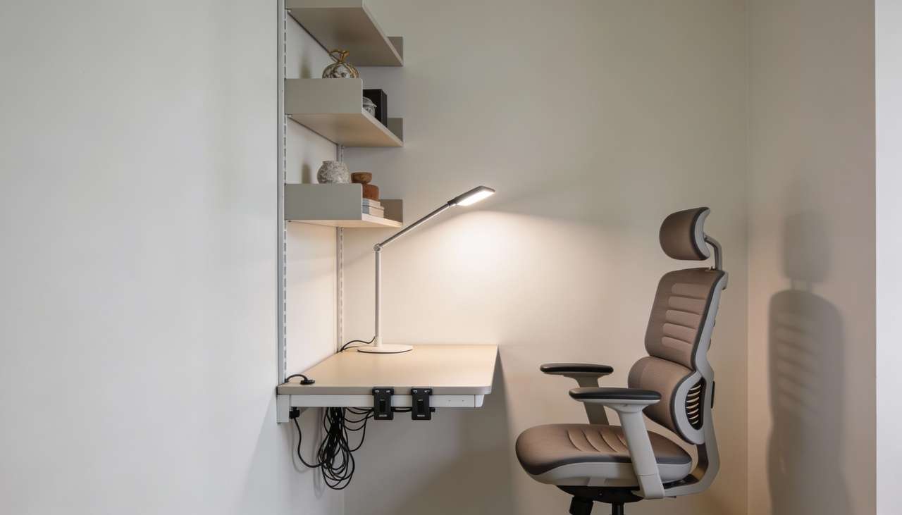 Como montar um escritório dos sonhos em apenas 2 metros quadrados?