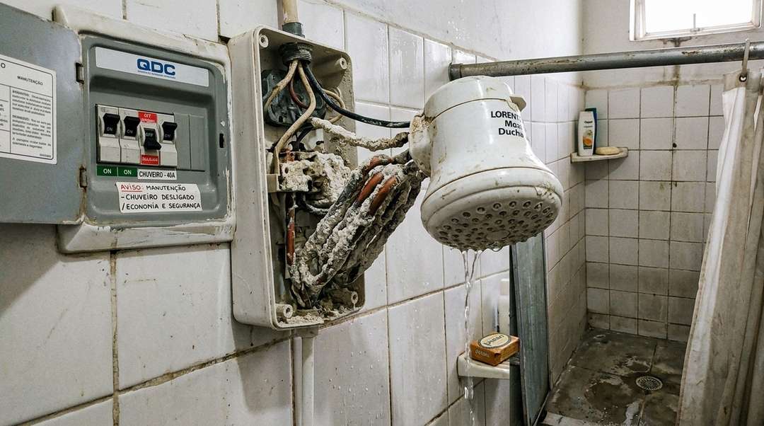 Por que a resistência do chuveiro fica cheia de calcário e com que ...
