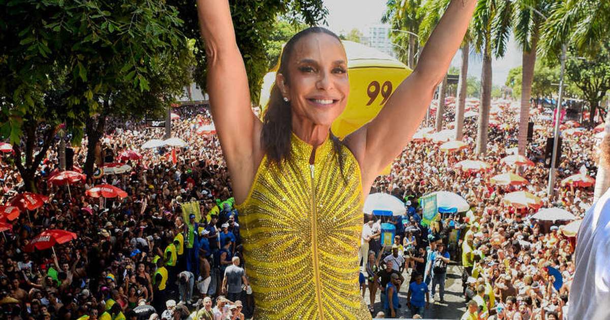 Ivete Sangalo estreia no Carnaval de Rua de São Paulo com o bloco Quem ...