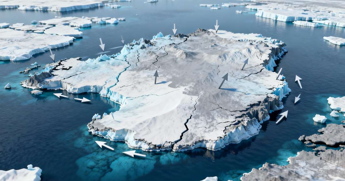 Lentamente, mas com certeza: A maior ilha do mundo está se movendo para ...