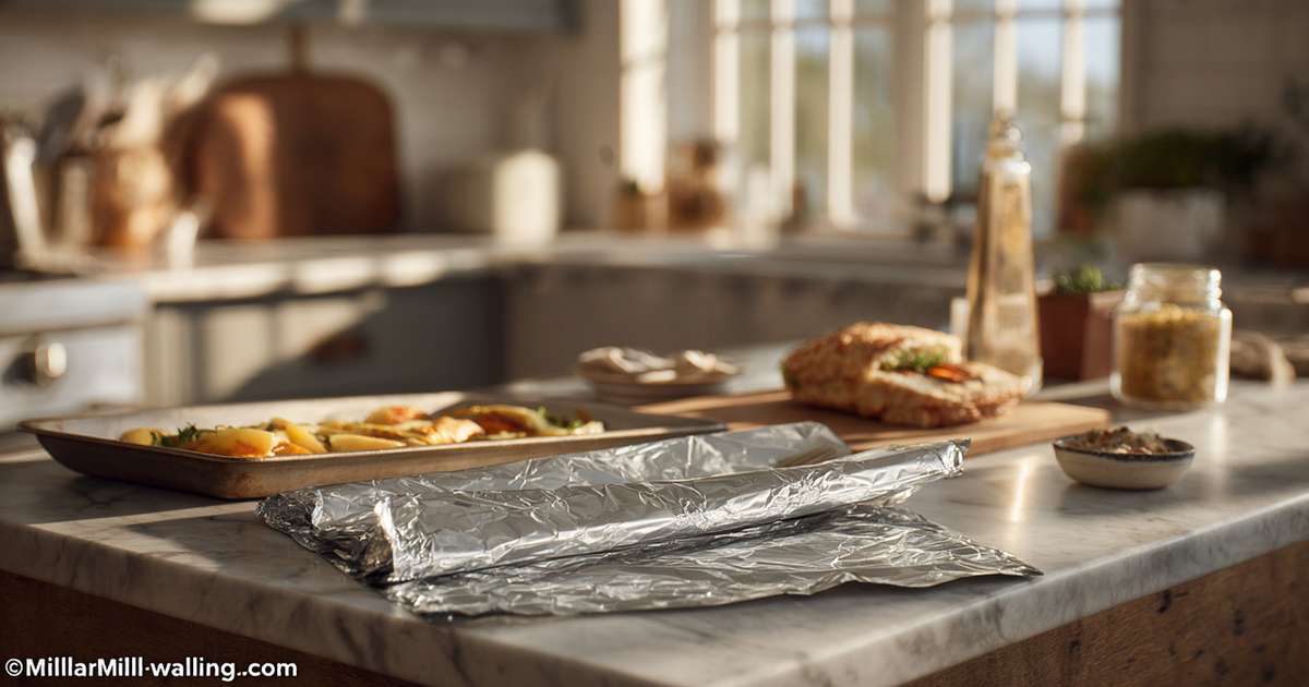 Afinal, qual lado do papel-alumínio usar na comida, brilhante ou fosco