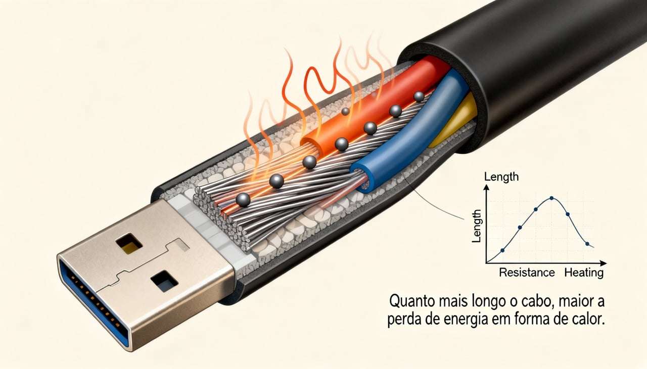 Seu carregador esquenta demais e o cabo pode ser o culpado