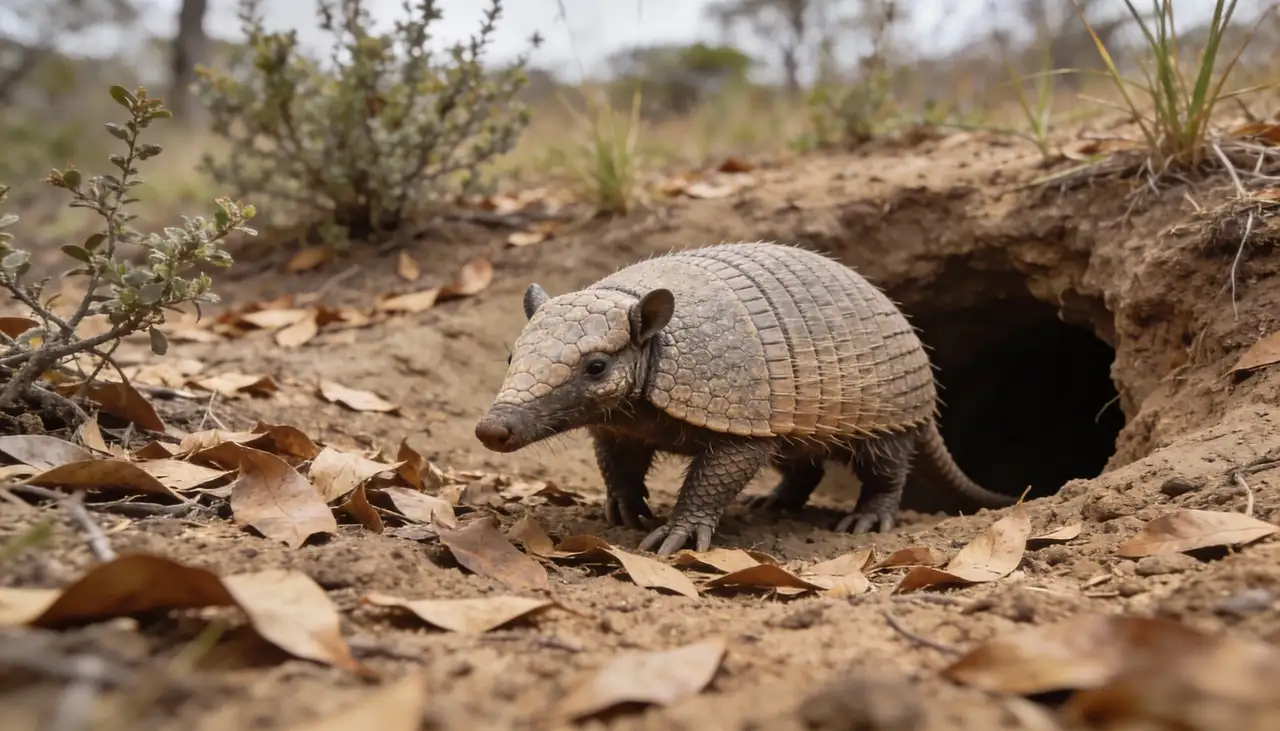 Como esse animal consegue sumir no meio do cerrado