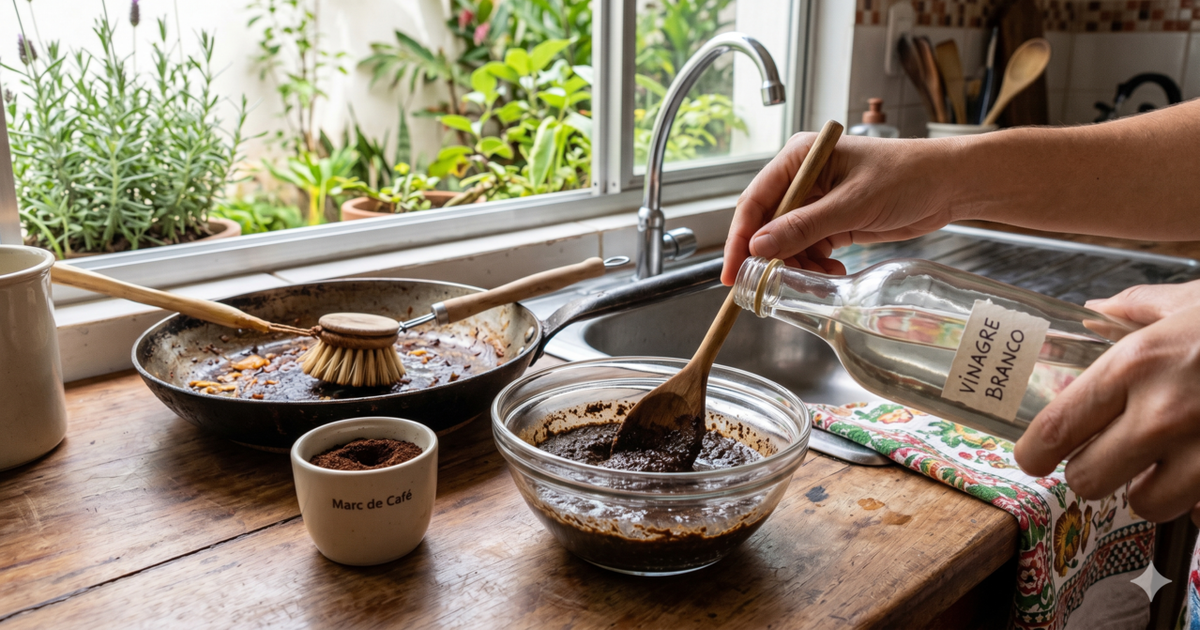 Vinagre na borra de café: essa dica de limpeza pouco conhecida é uma ...