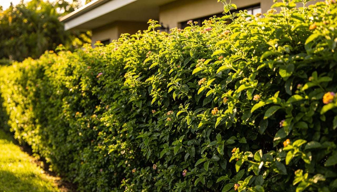 Essa planta serve de cerca viva, impede a entrada de pragas e perfuma ...