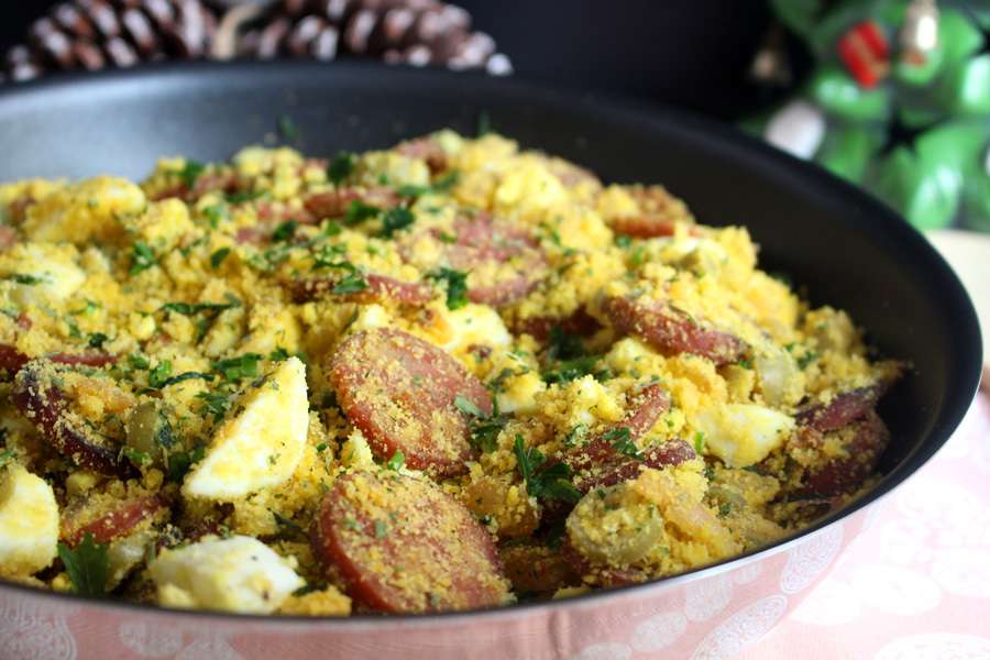 Farofa de Natal completa e deliciosa
