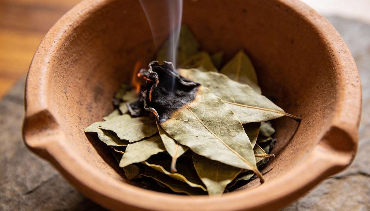 O que significa queimar folha de louro segundo as crenças populares