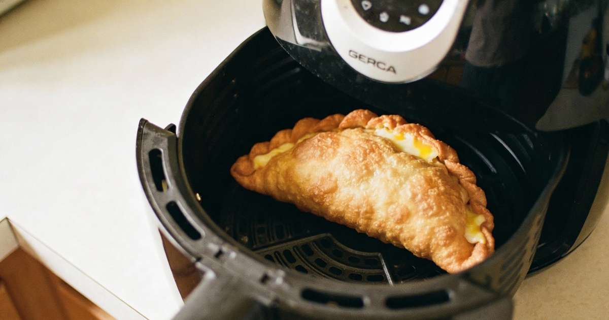 Como fazer um delicioso pastel de queijo na airfryer