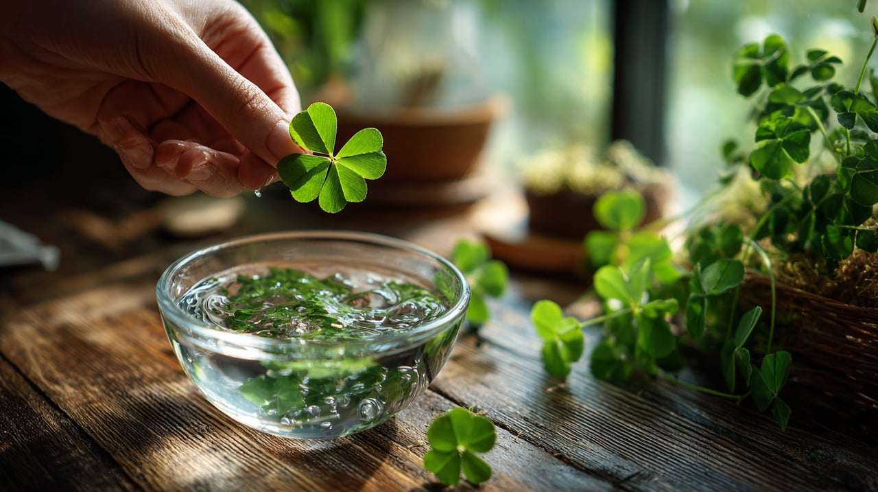 Ritual simples com trevo para destravar sua sorte hoje