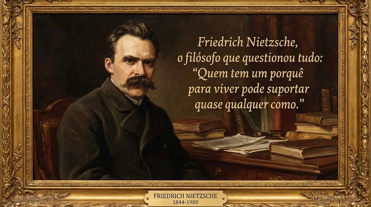 Friedrich Nietzsche, o filósofo que questionava tudo: "Aquele que tem ...
