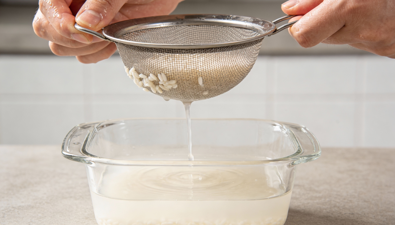 Como usar água de arroz para acelerar o crescimento do seu cabelo