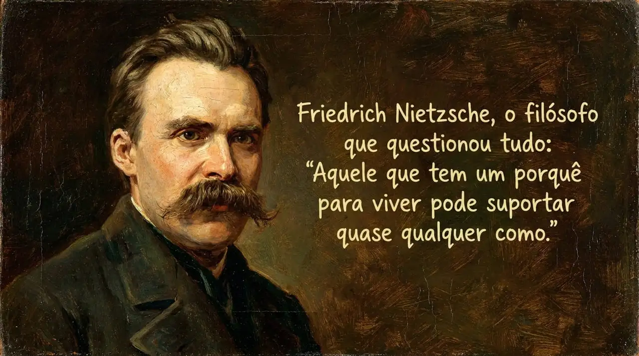 Friedrich Nietzsche, o filósofo que questionava tudo: "Aquele que tem ...