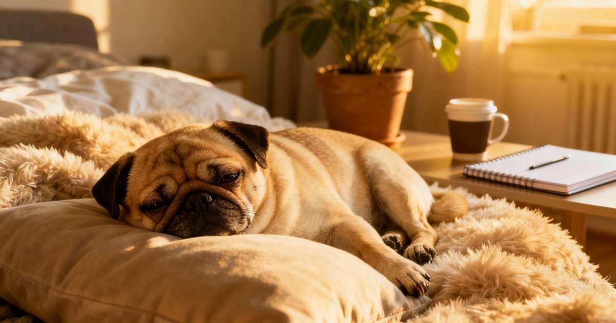 Pug é a raça ideal para as mulheres que tem rotina corrida