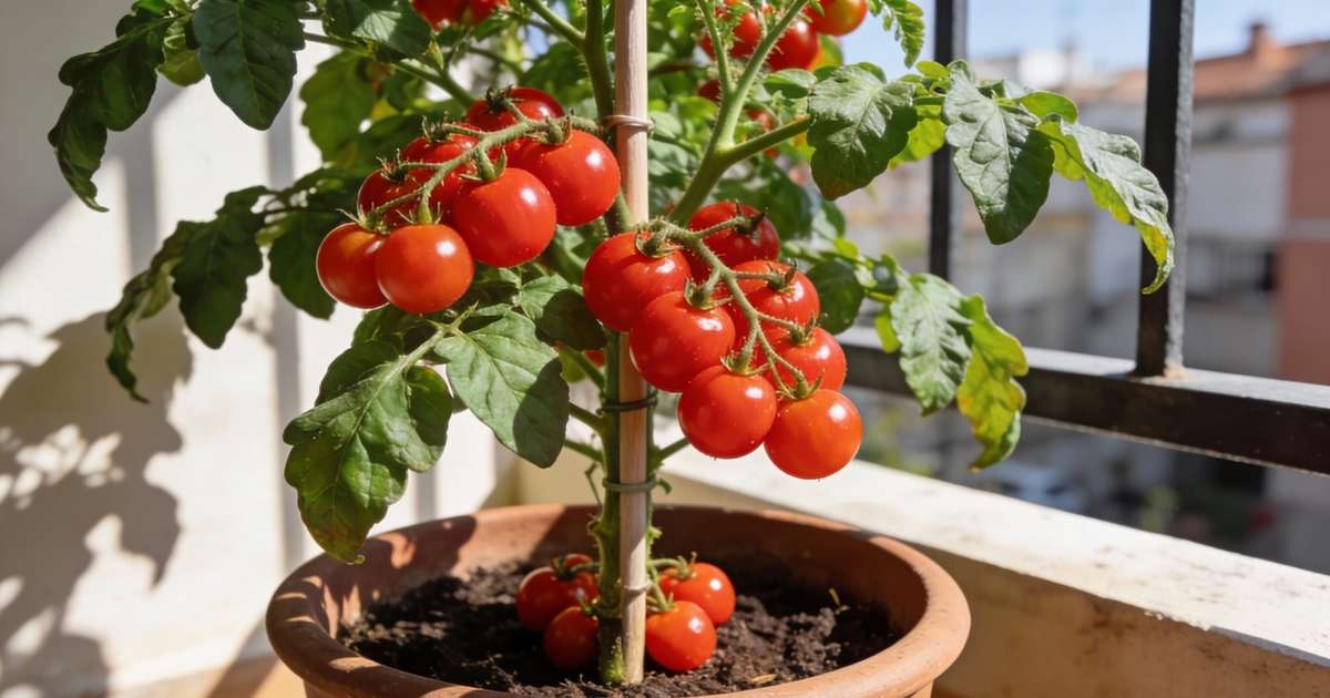 Como ter tomate cereja doce no vaso o ano inteiro