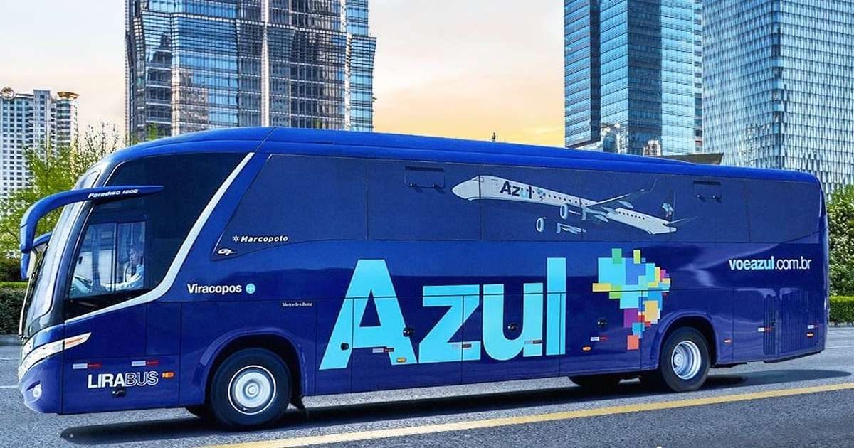 Azul amplia horários de ônibus entre SP-Viracopos