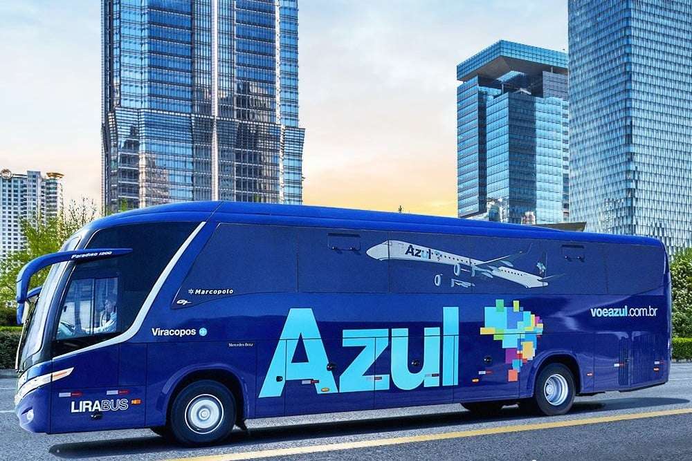 Azul reduz serviço de ônibus gratuito para aeroporto de Viracopos