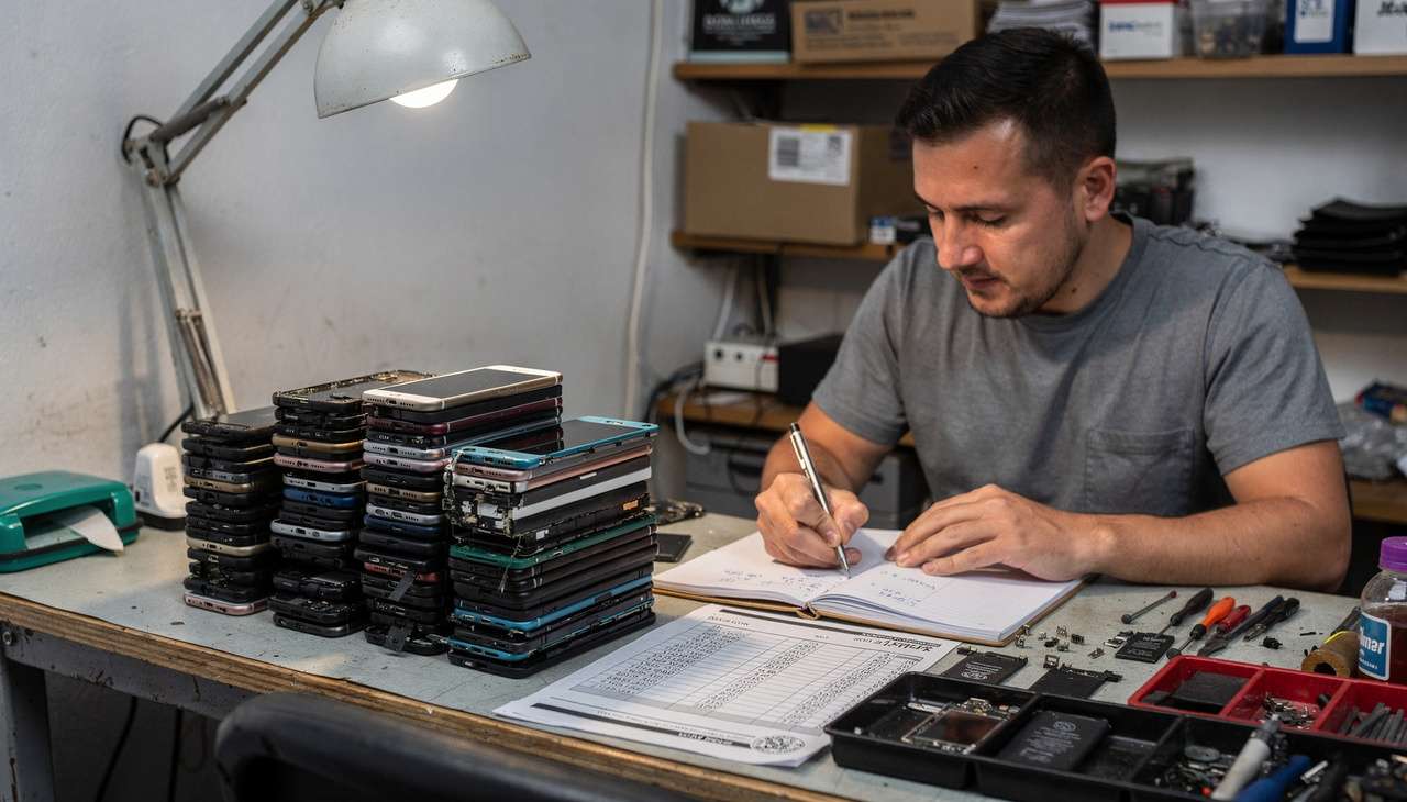 Quantos consertos de celular por dia garantem um salário mínimo