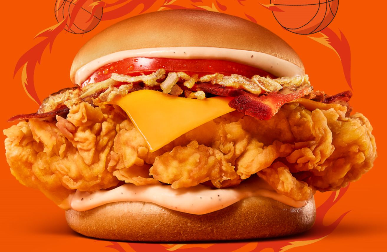 Popeyes lança novos sanduíches inspirados em times da NBA
