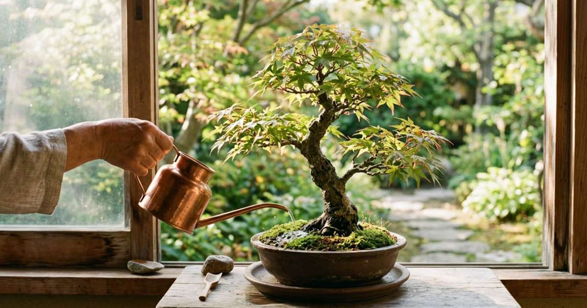 Na Tailândia, para o bonsai durar anos: o macete não é o adubo, mas ...