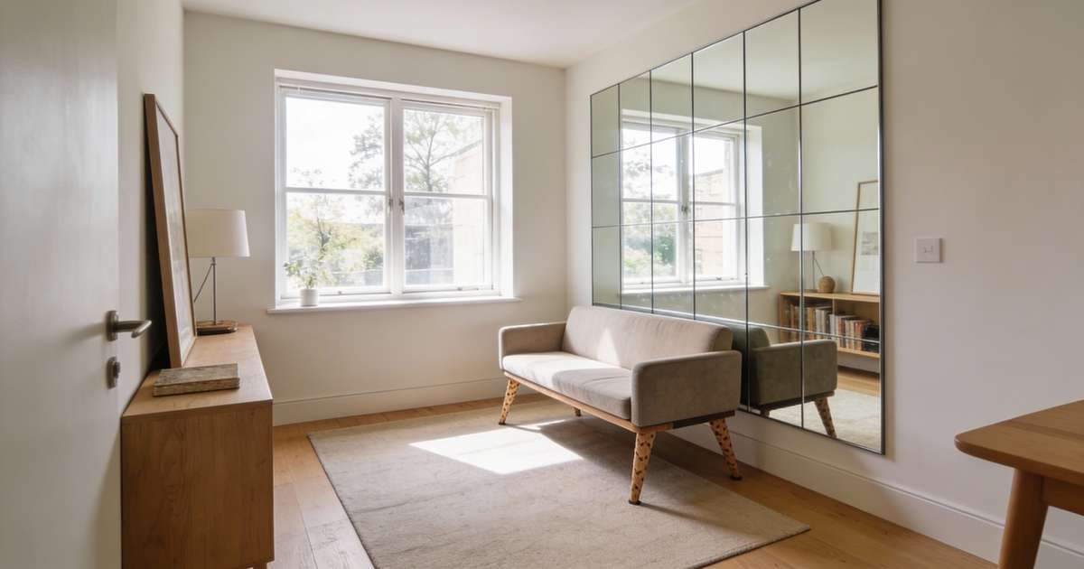 Como fazer sua sala pequena parecer ter o dobro do tamanho