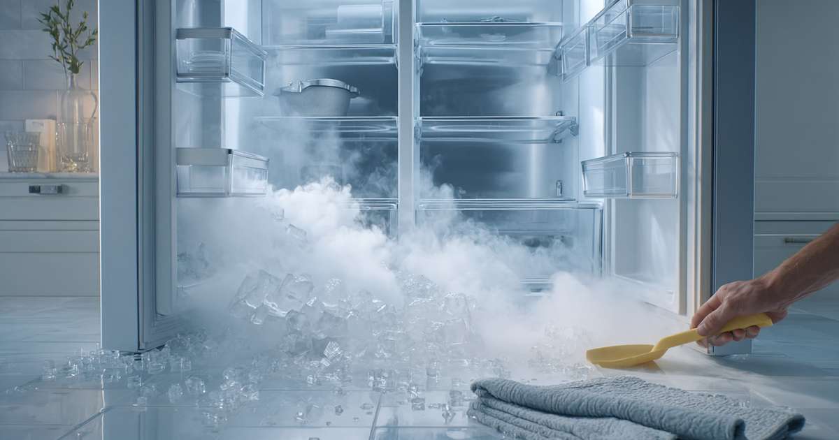 Descongele seu freezer em pouco tempo com apenas uma folha de papel ...