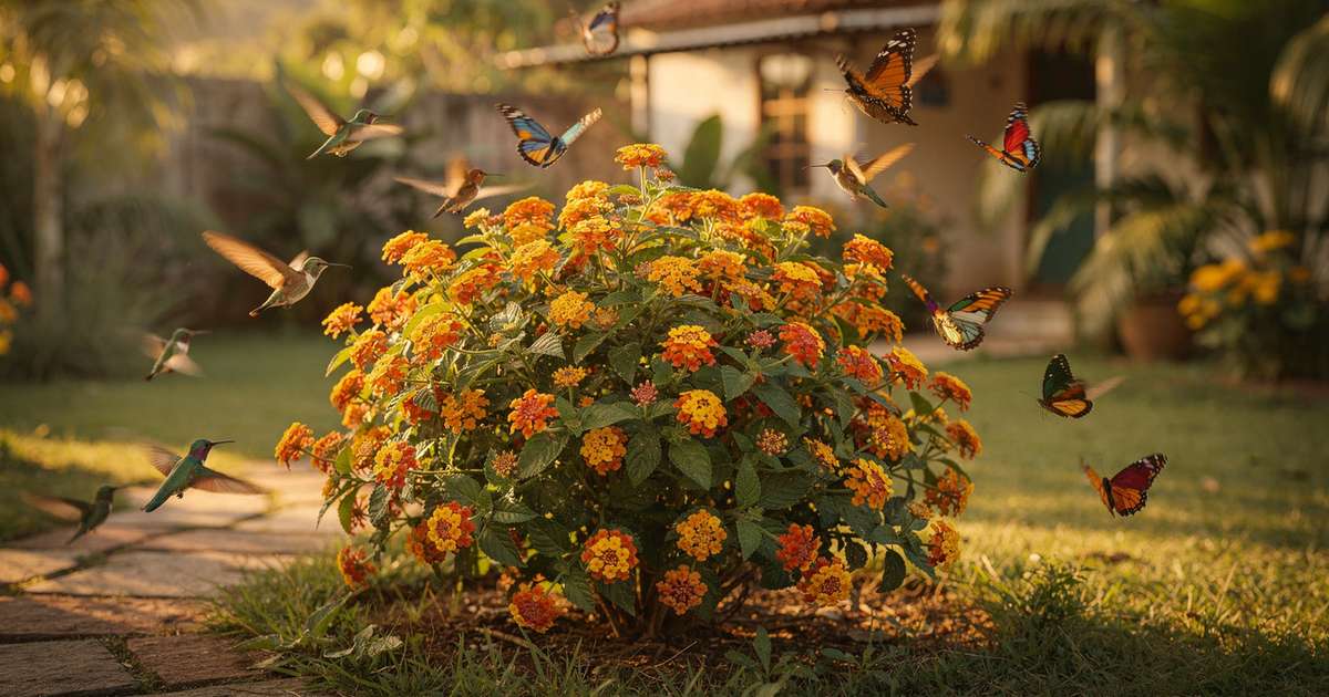 O arbusto que colore o quintal o ano todo e ainda atrai passarinhos pro ...
