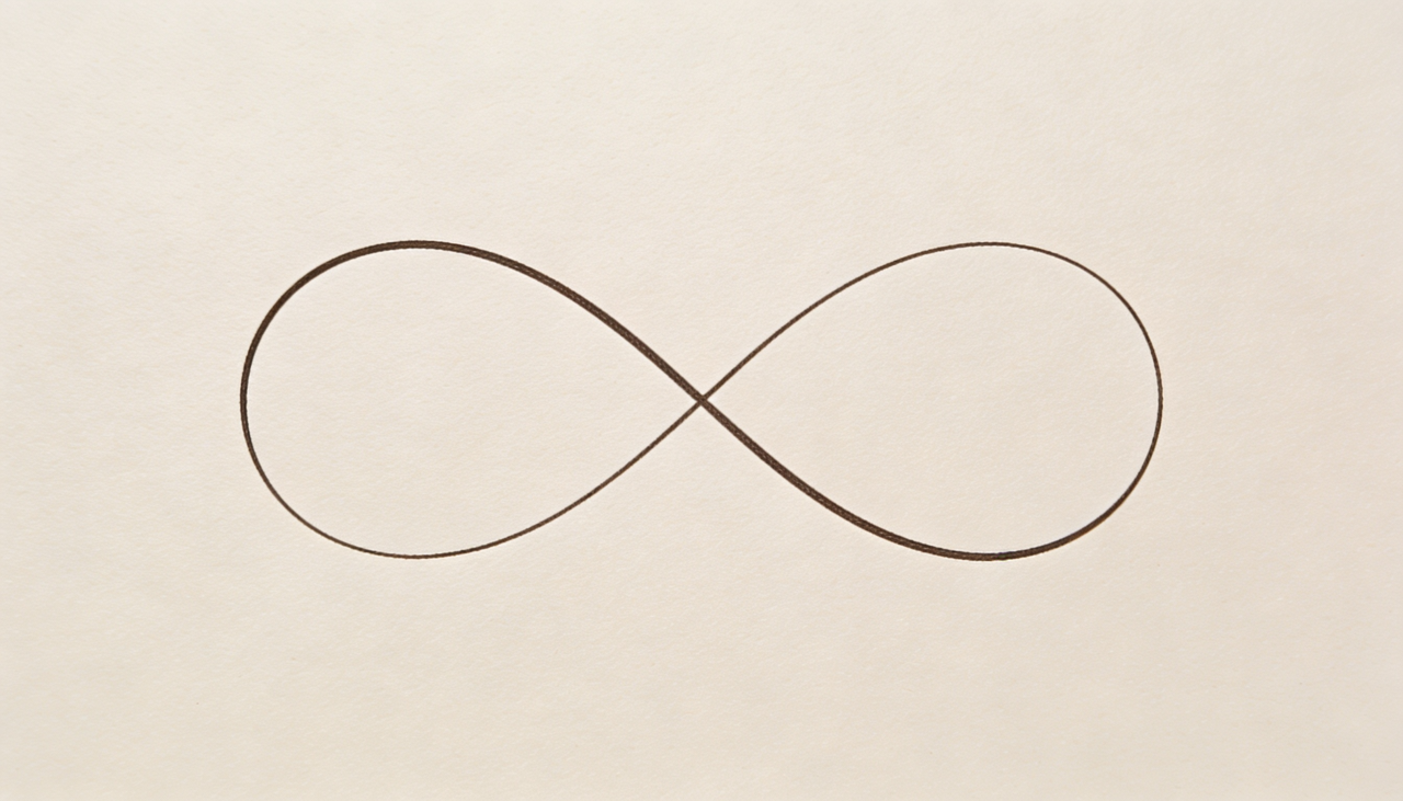 O que significa o símbolo do infinito e qual é sua origem?
