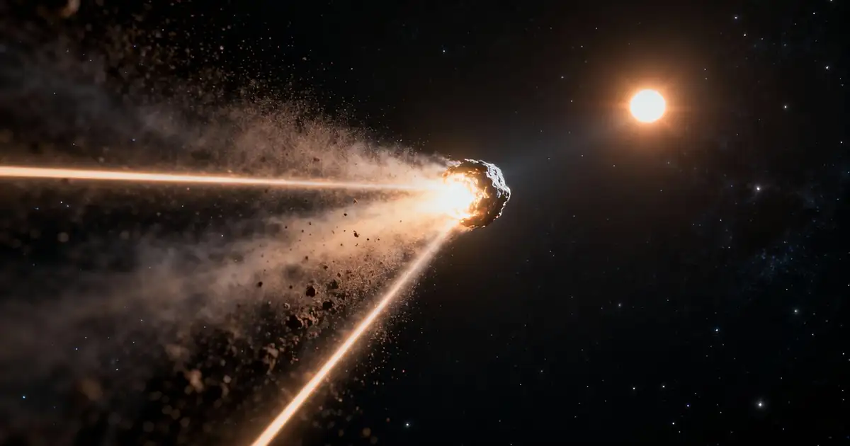 Cometa de outro sistema solar emite jatos inéditos e muda o que sabemos ...