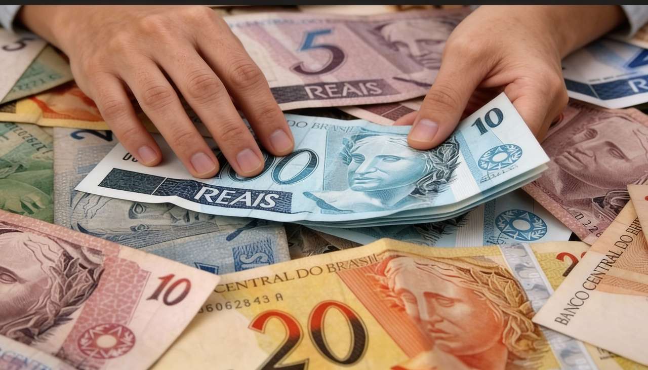 Porque as notas de dinheiro do Brasil têm tamanhos diferentes