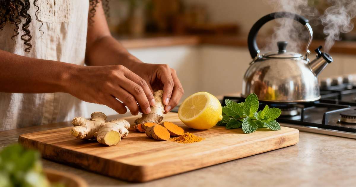 Chá natural da vovó que limpa o intestino e é bom pra imunidade