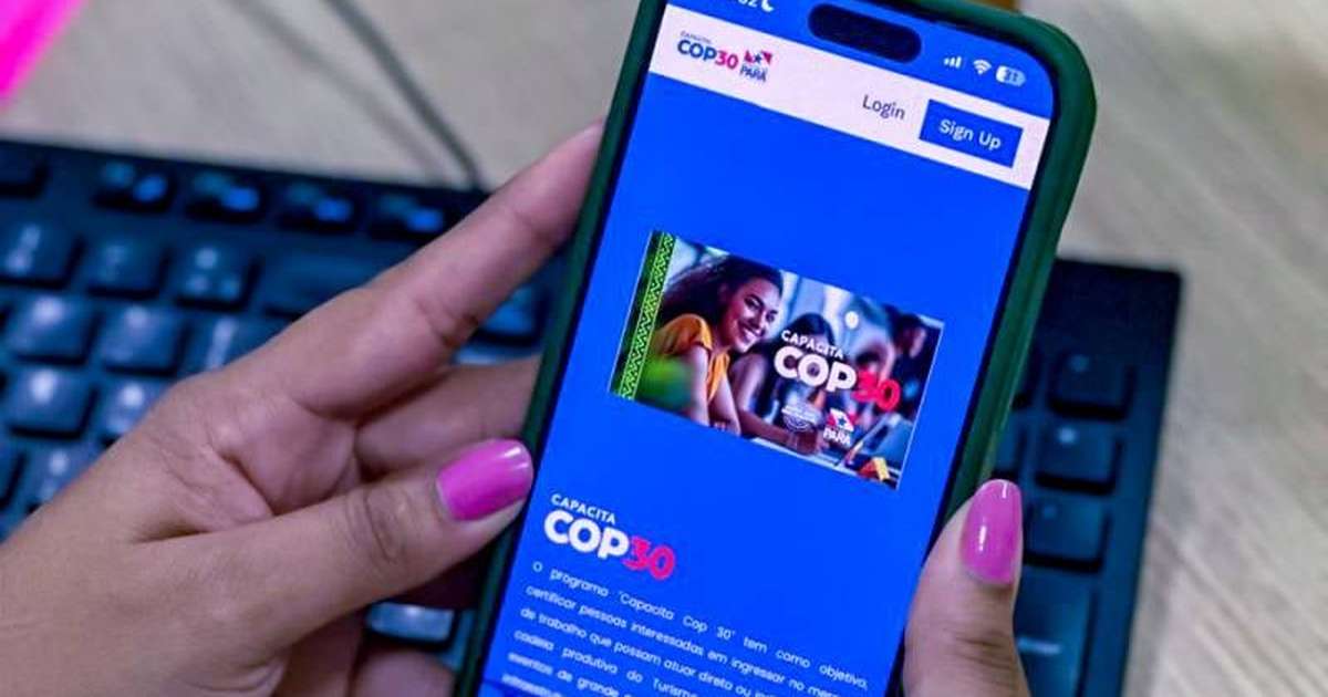 Pará oferta 12 mil vagas em cursos gratuitos para a COP 30